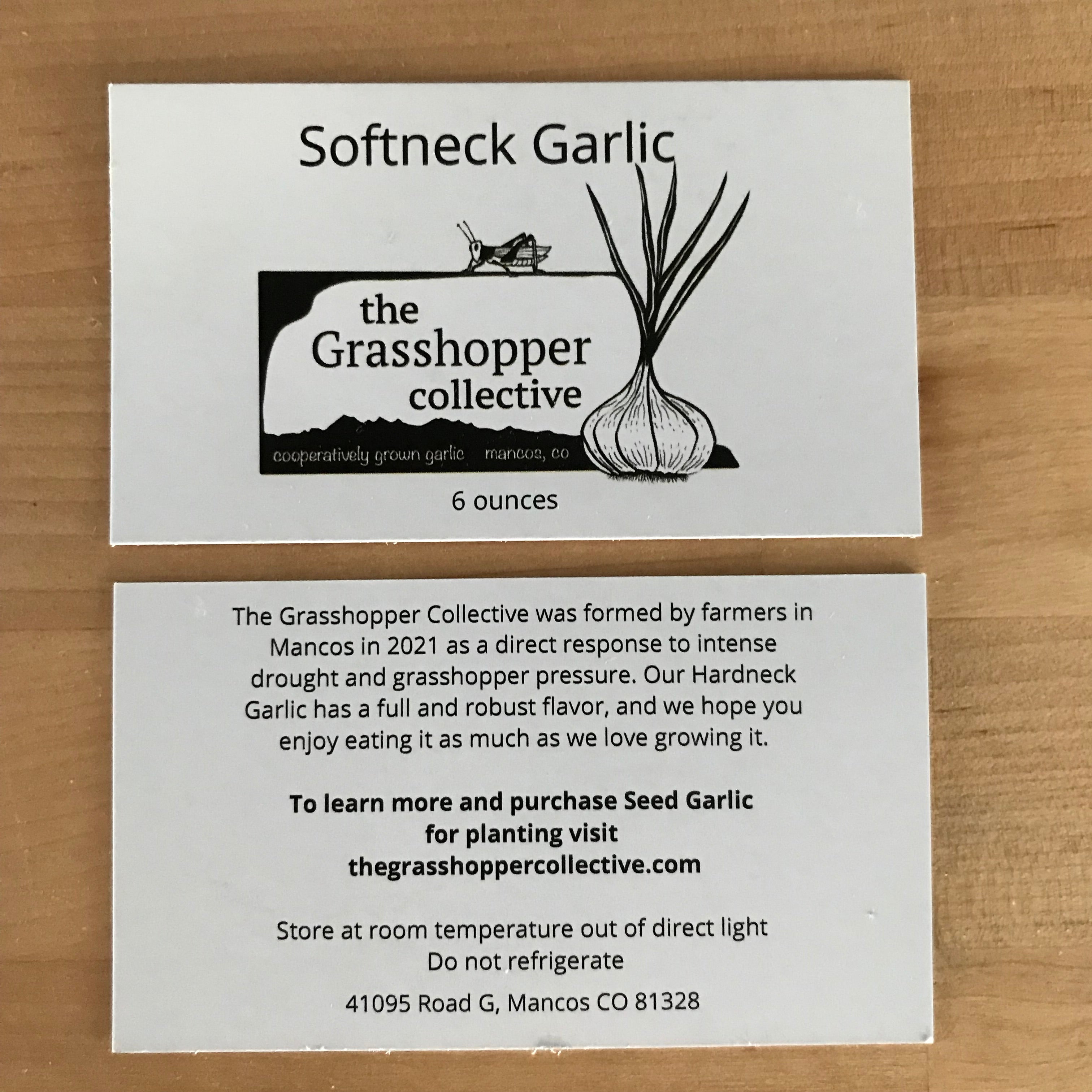 Culinary Garlic Coming to Local Markets! – Grasshopper Collective